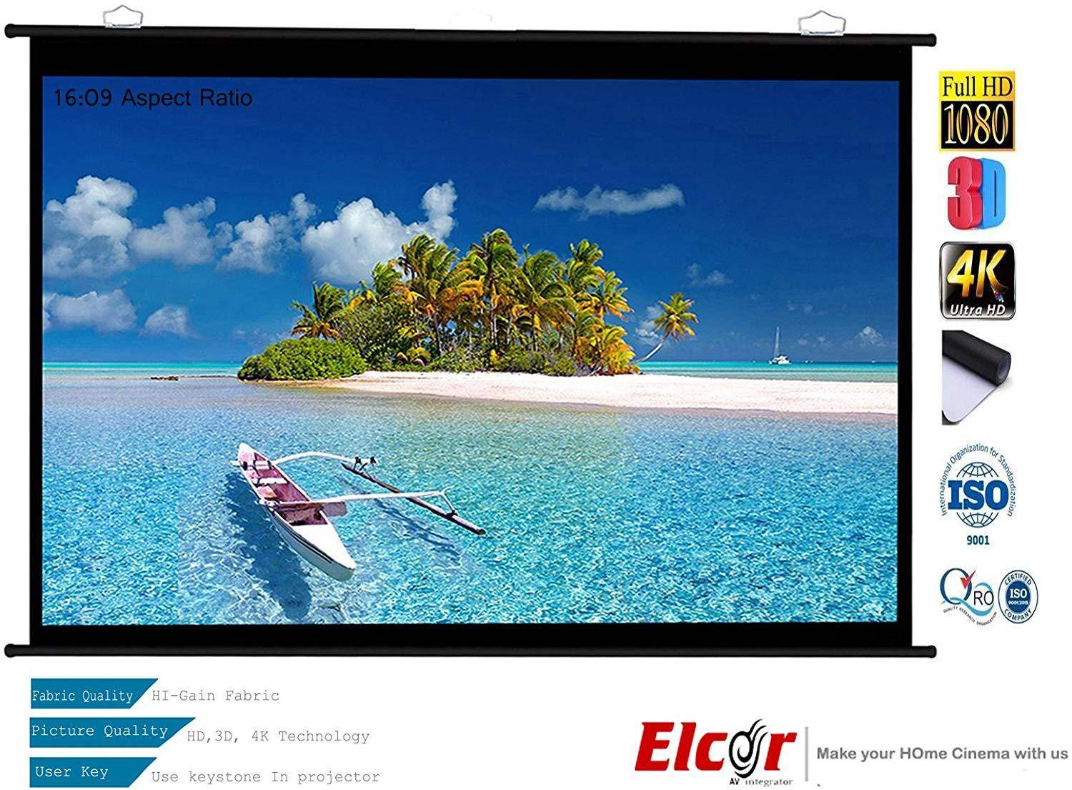 Buy Elcor El92inmt Projector Screen Online In India At Lowest Price | Vplak