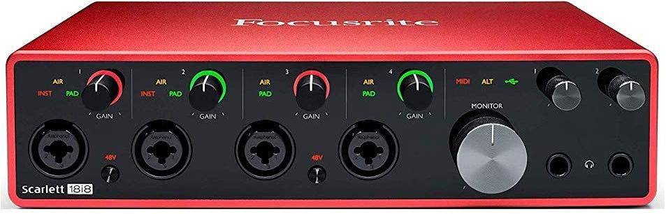 Buy Focusrite Scarlett 18I8 Audio Online in India at Lowest Price | VPLAK