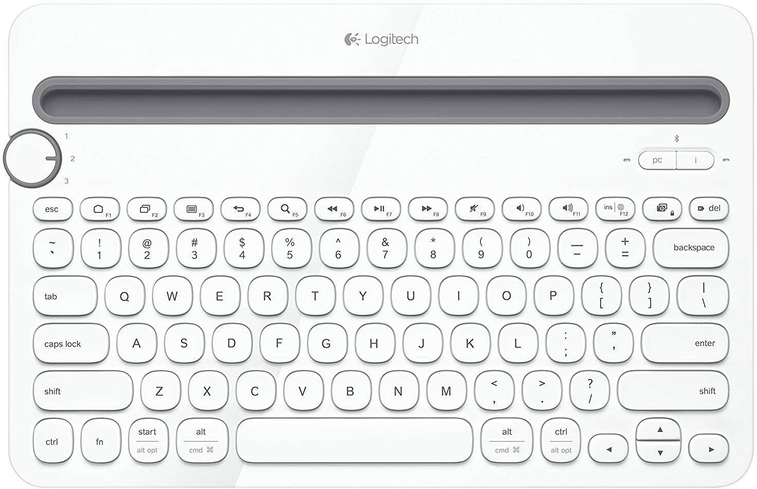 Buy Logitech K480 Multi Device Bluetooth Keyboard Online In India At ...