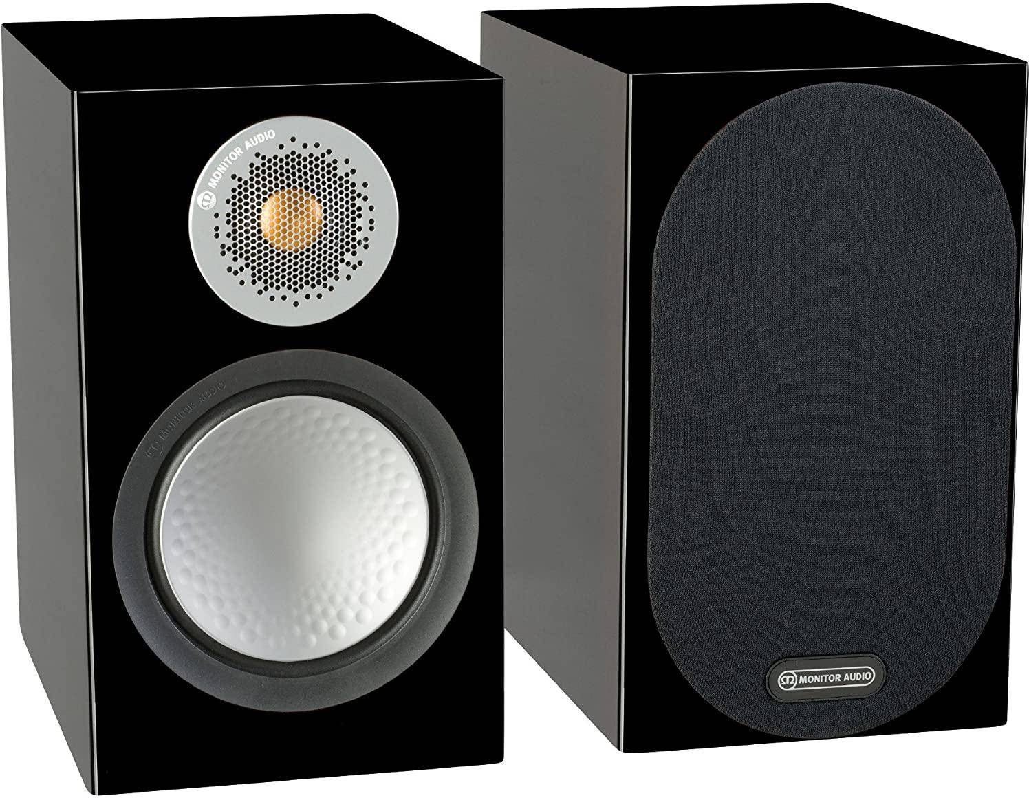 Buy Monitor-Audio Silver 50 Bookshelf Speakers Online in India at ...