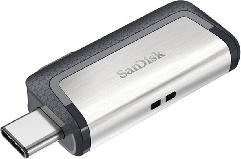 Buy Sandisk OTG Ultra Dual 128 GB Pendrive Online In India At Lowest ...