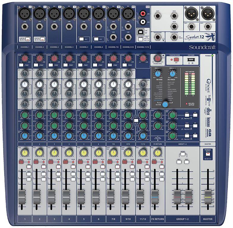 Buy Soundcraft Signature-12 digital mixer Online in India at Lowest ...