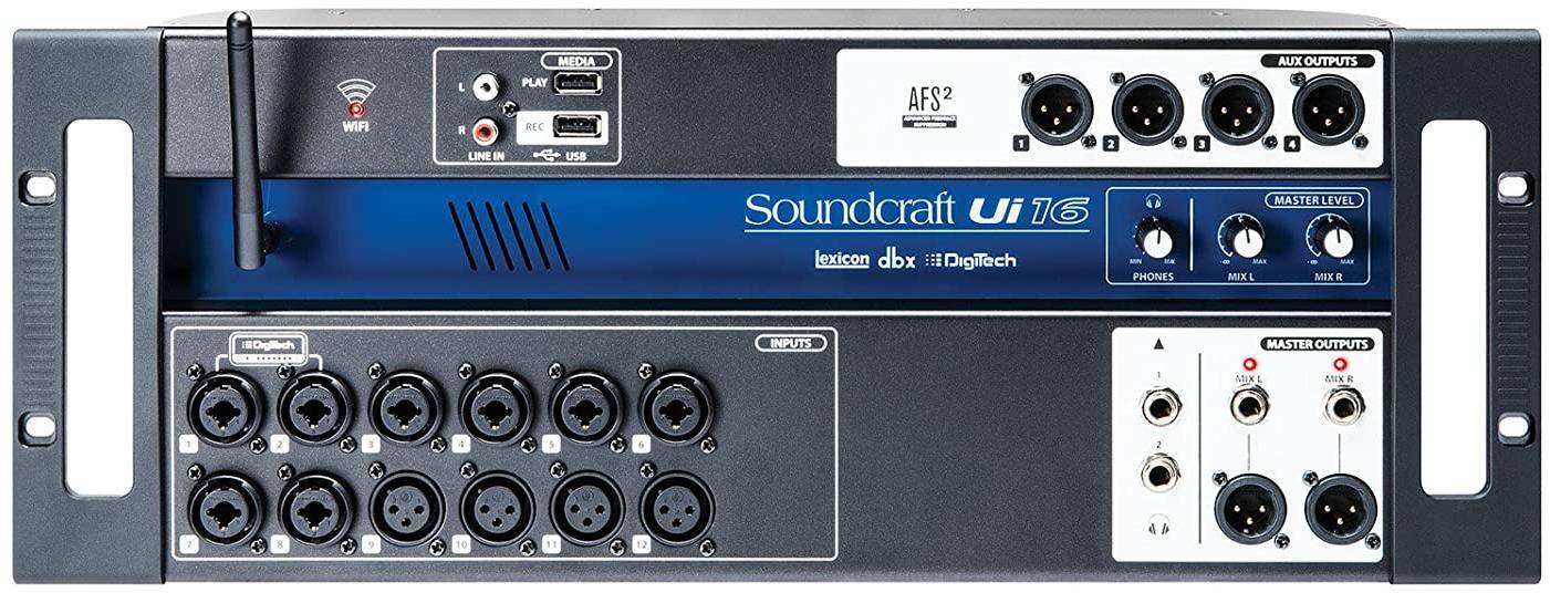 Buy Soundcraft Ui16 digital mixer Online in India at Lowest Price | VPLAK