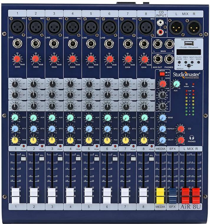Buy Studiomaster Air 8U Digital mixer Online in India at Lowest Price ...